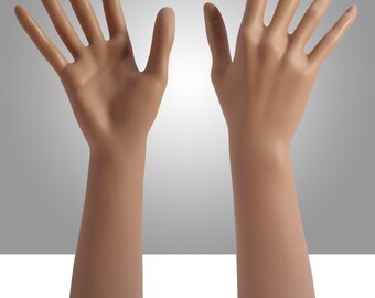 Female Mannequin Right Hand for Jewelry Display PVC Looks like Rubber ...