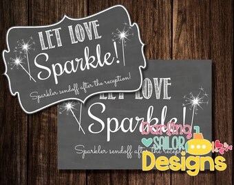 Sparkler sign | Etsy
