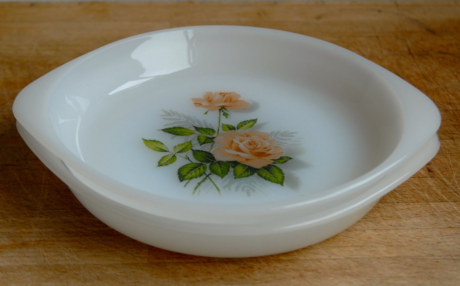 Vintage French Arcopal Pyrex Pink Roses Small Serving Dishes – Haute Juice