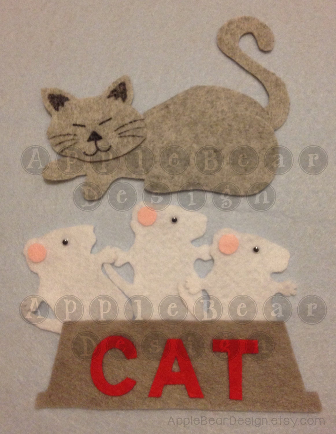 Felt Board Story Set: Mouse Paint