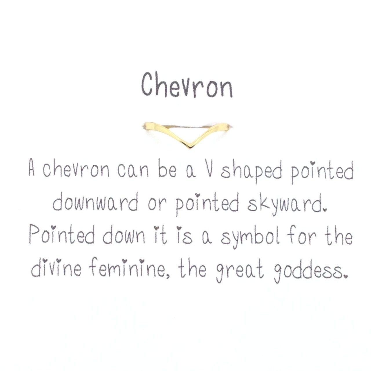 Chevron Stackable Ring by QueenBAccessories1 on Etsy