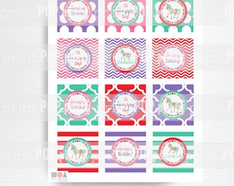 Pony cupcake topper | Etsy