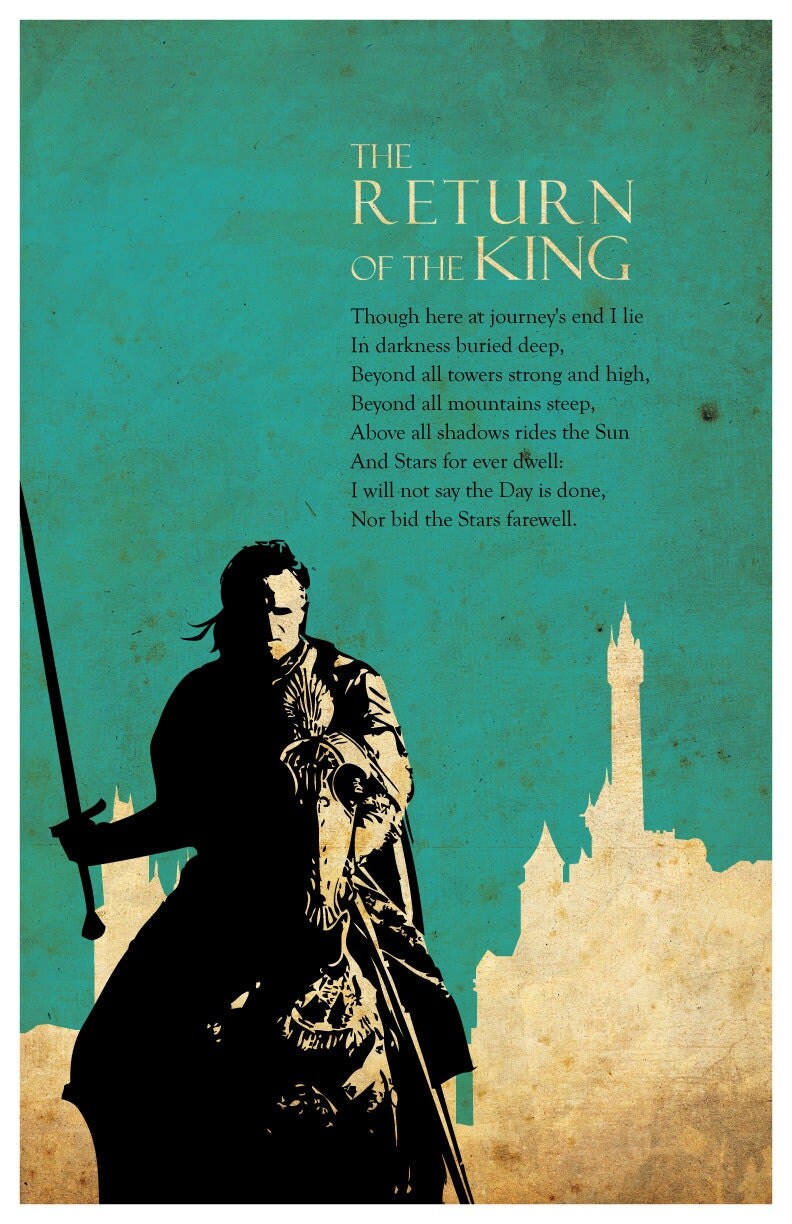 The Lord of the Rings Trilogy poster set