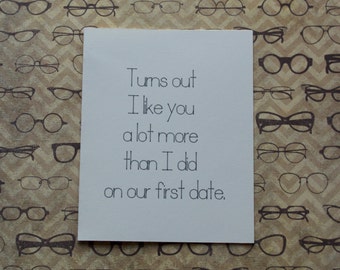 Popular items for our first date on Etsy