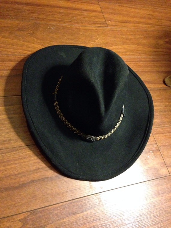 Items similar to Toby Keith black cowboy hat size s/m on Etsy
