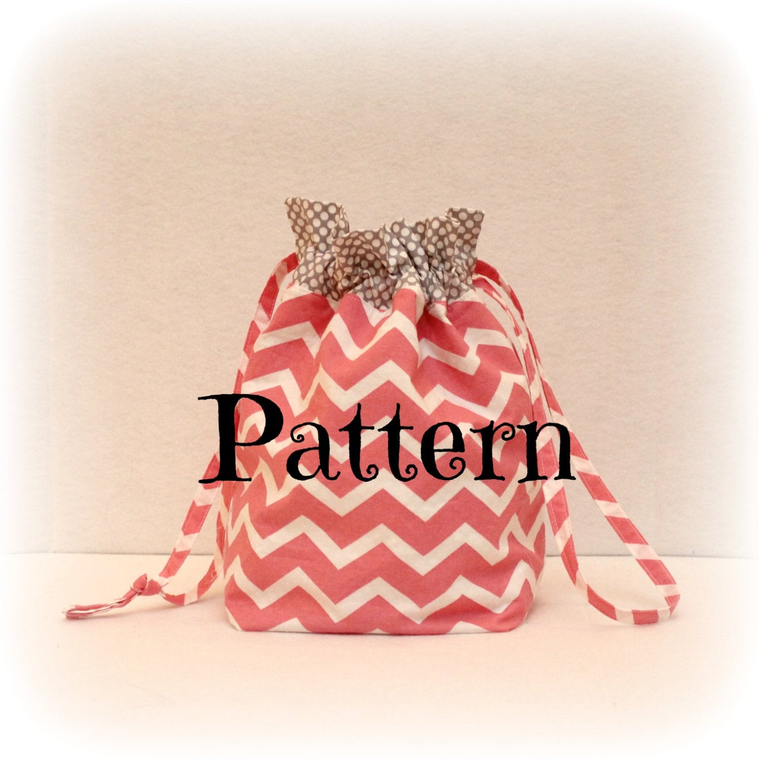 Pattern Cinch Sack Drawstring Bag
