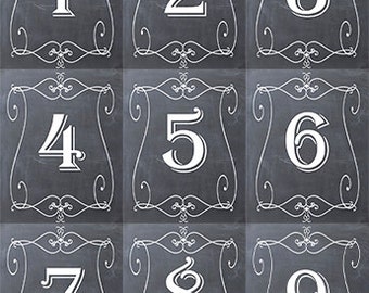 Popular items for chalk numbers on Etsy