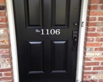 Unique door sticker related items | Etsy