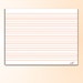 Preschool Writing Paper Lined Paper for Kindergarten