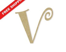 Popular items for wooden letter v on Etsy