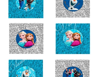 Disney Frozen Circle Printables