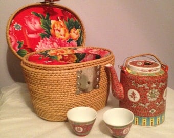 Popular items for tea basket on Etsy