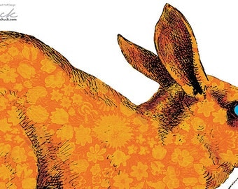 Popular items for rabbit greeting card on Etsy