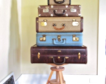 Popular items for decorative suitcase on Etsy
