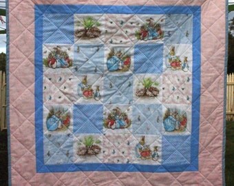 Peter rabbit quilt | Etsy
