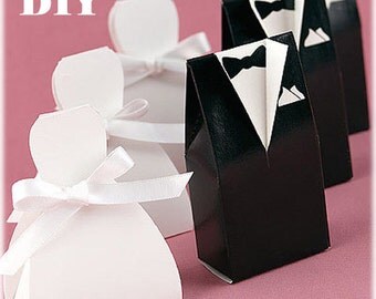 Favor box template | Etsy