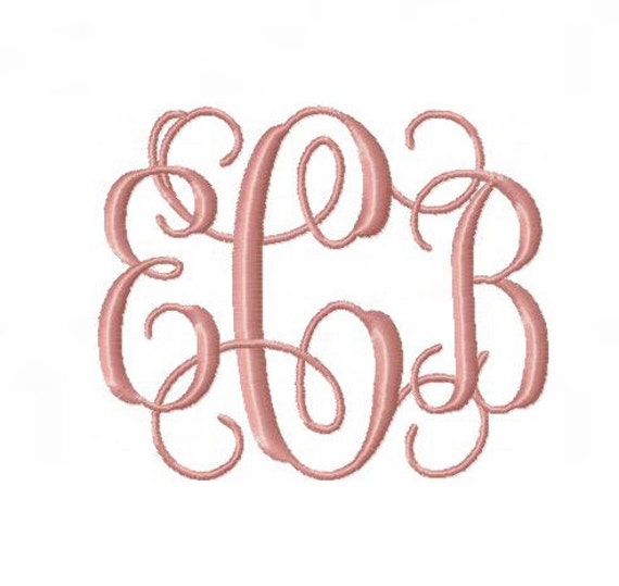 Vine Interlocking Monogram Font Free Download | semashow.com