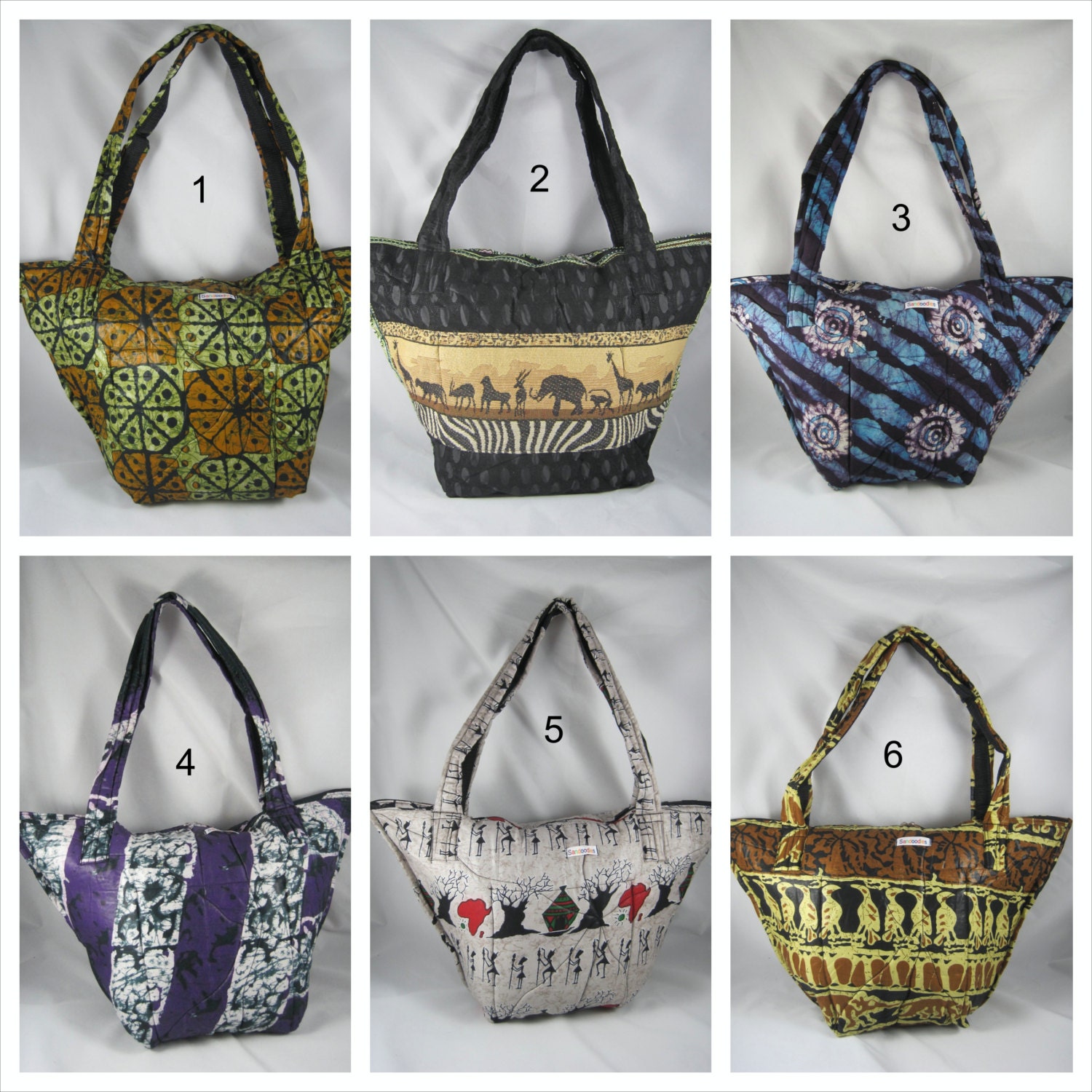 African Purse African Print Bag African Fabric Shoulder