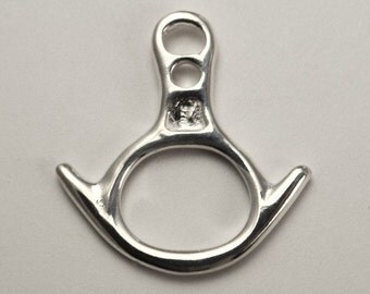 Sterling Silver Figure 8 Descender by RockClimbingJewelry on Etsy