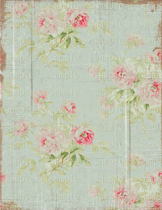 Victorian Vintage Paper Kit Gorgeous Paper Set Printable