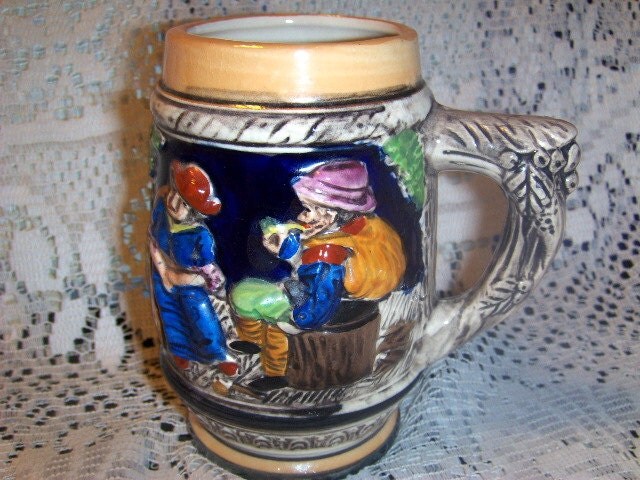 Mug Stein Small Hand Painted marked ESD Japan Numbered – Haute Juice