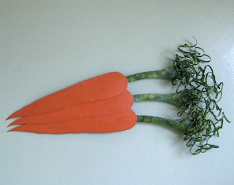 Carrot sculpture | Etsy