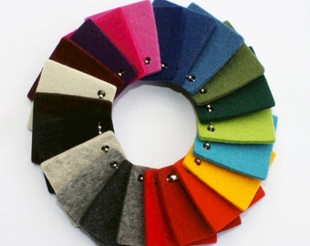Popular items for felt samples on Etsy