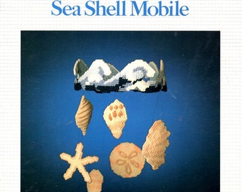 Sea Shell Mobile Waves Banded Tulip Coquina Sandollar Melampus Starfish ...