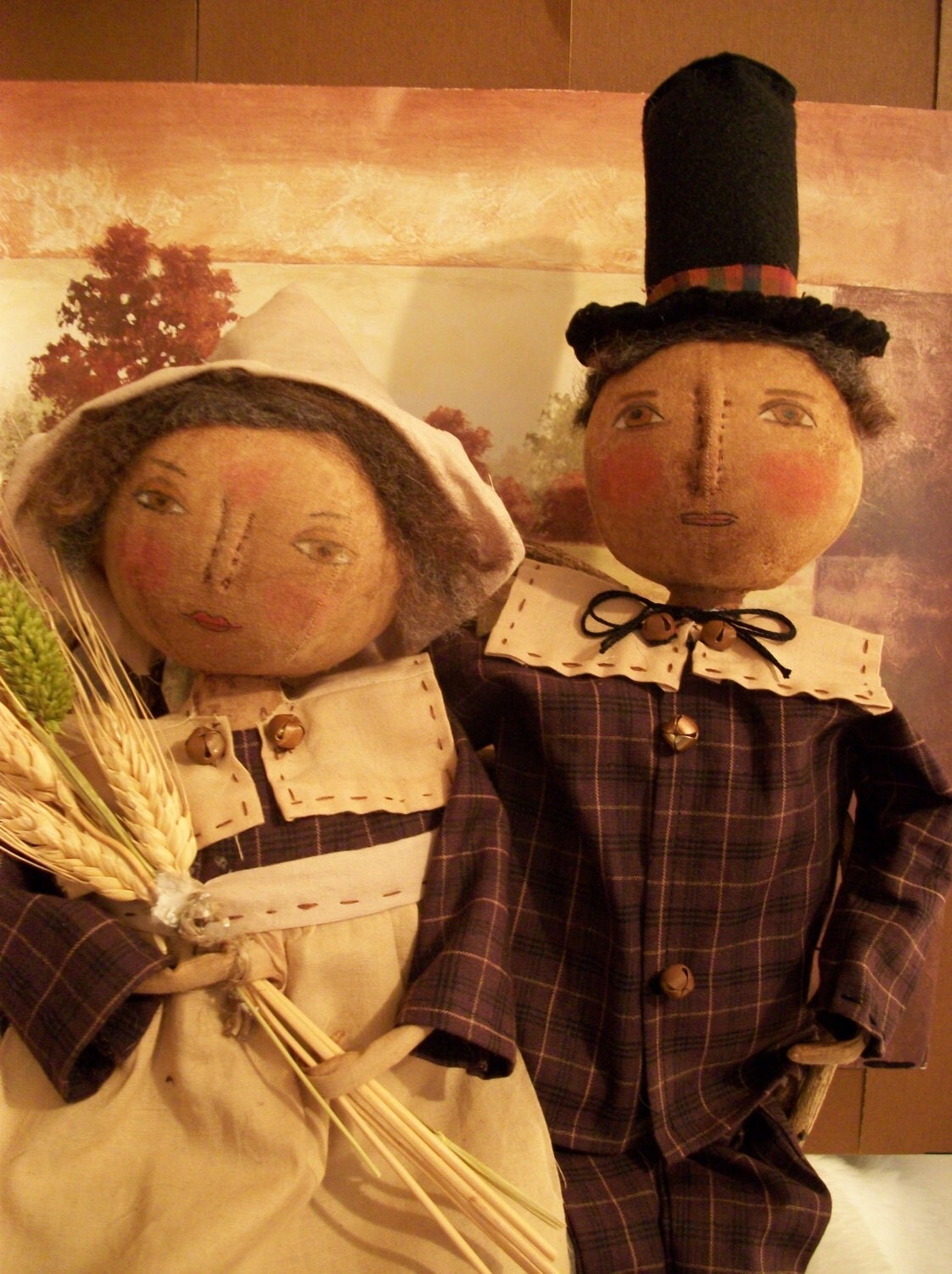 Primitive doll pattern onlyadorable Pilgrim by Dumplinragamuffin