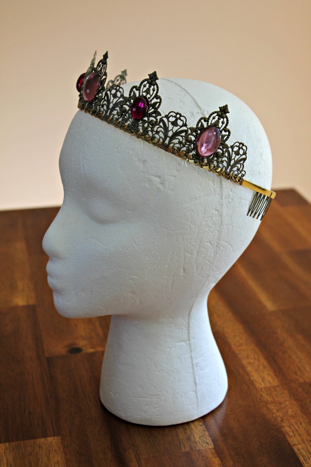 CUSTOM Renaissance Crown Tudor Tiara Medieval Crown Tiara
