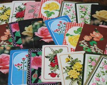 Unique retro playing cards related items | Etsy