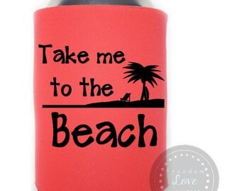 Popular items for beach koozie on Etsy