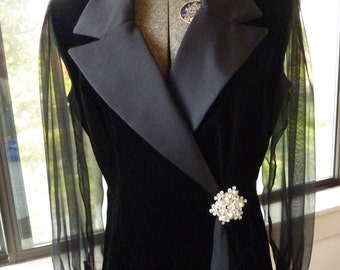 Unique sheer jacket related items | Etsy