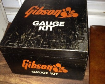 Vintage Gibson guitar Dealer String Display box