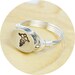 Medical Symbol Ring Sterling Silver Yellow or Rose Gold