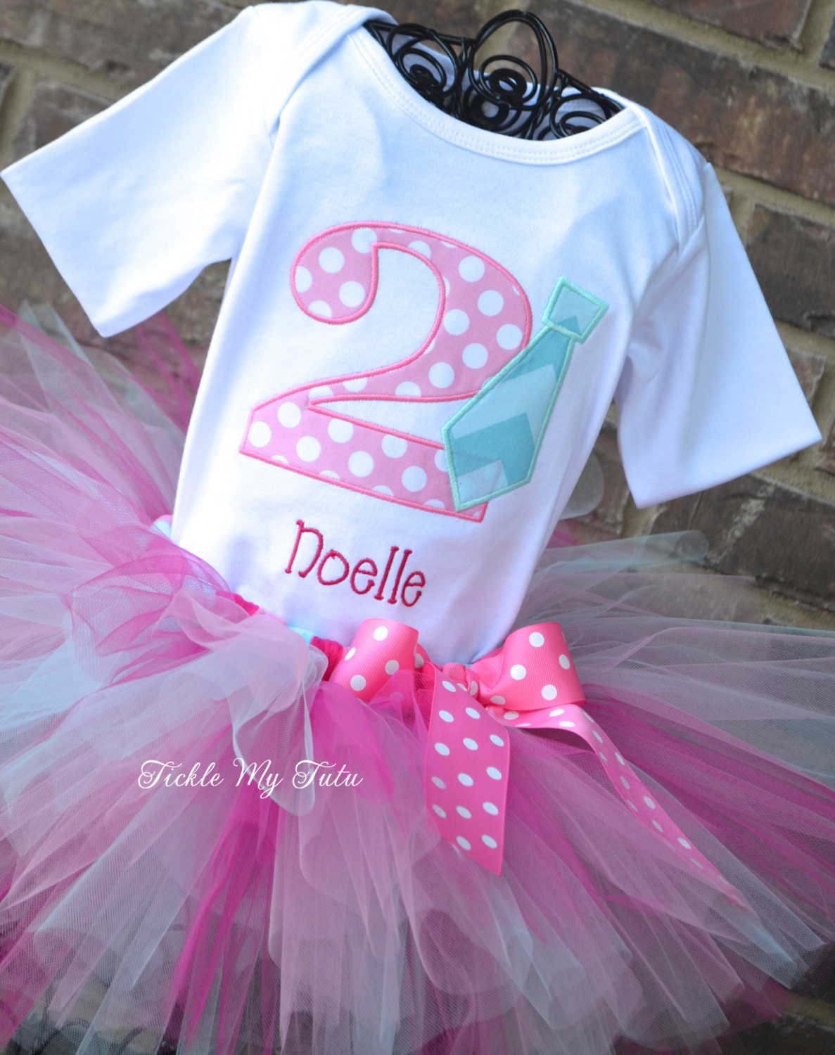Tutus and Ties Birthday Party Tutu Outfit-Tutu and Tie