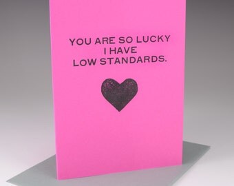 Items similar to I'm So Lucky to Know You on Etsy