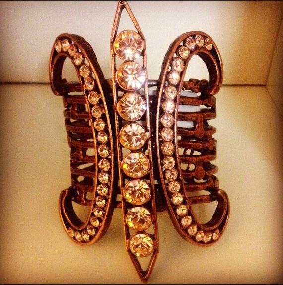 Pretty in peach cuff