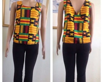 Kitenge blouse | Etsy