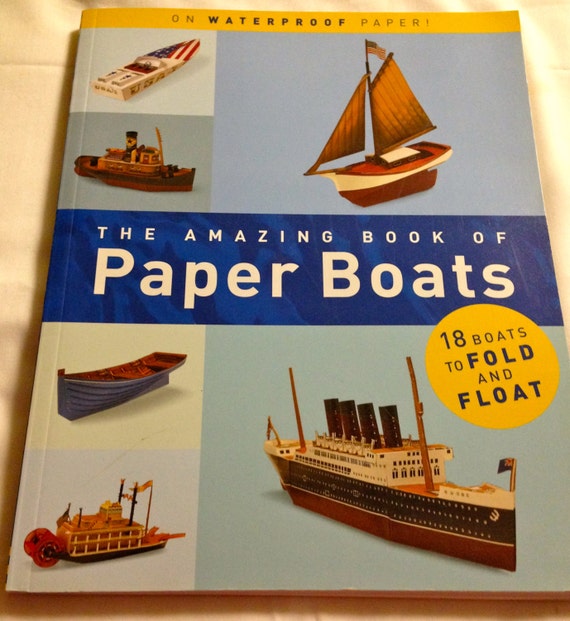 The Amazing Book of Paper Boats paper craft book