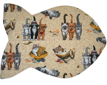 Popular items for cat food mat on Etsy
