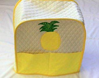 Appliance Cover - KitchenAid Mixer Cover with Pockets - Off White and ...