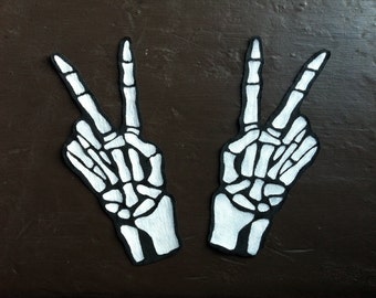 Popular items for skeleton patches on Etsy