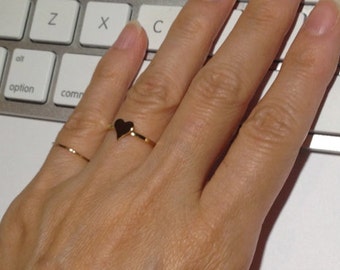 Chain Linked Double Ring Double finger ring Chain by OliveGems