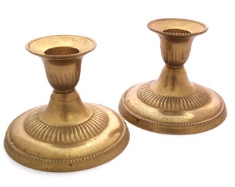 Popular items for brass candlesticks on Etsy