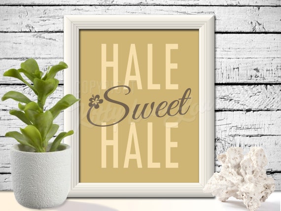 Instant Download Hale Sweet Hale Hawaiian By Kittyloveslou On Etsy