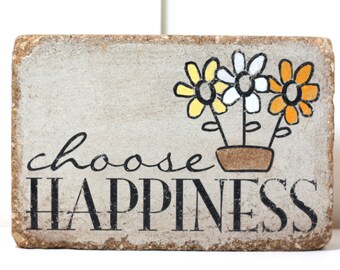Choose happiness | Etsy