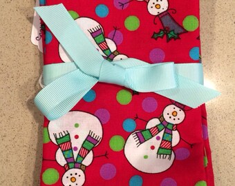 Popular items for snowman napkins on Etsy