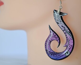 Tribal fish hook | Etsy