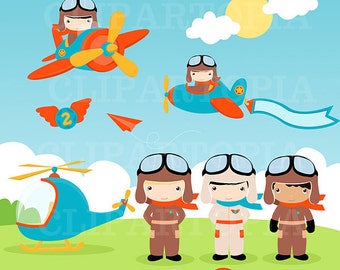 Planes clipart | Etsy